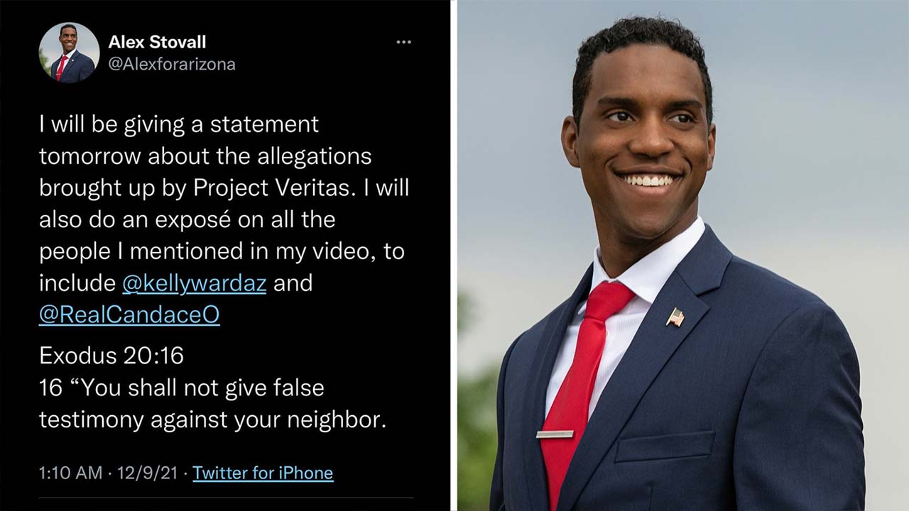 Arizona GOP Candidate Alex Stovall Exposed By Project Veritas - Anthony ...