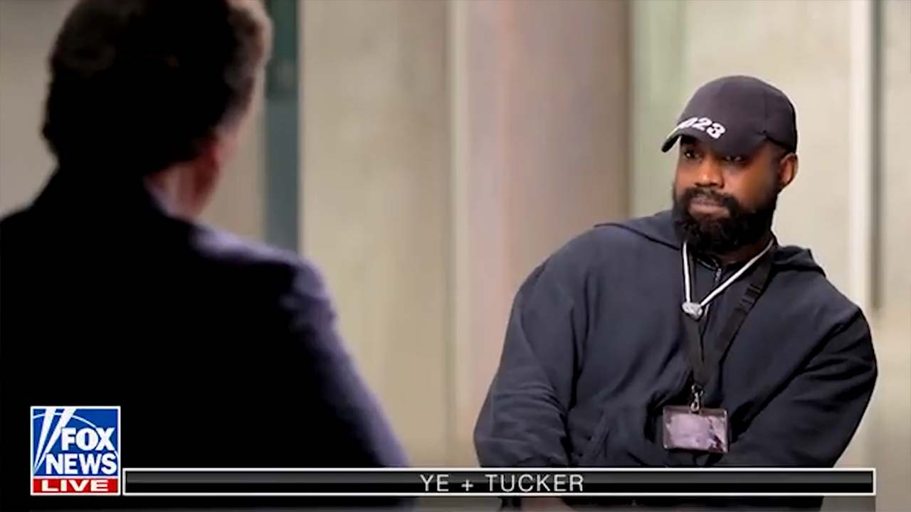 Kanye West Gives Tucker Carlson An Amazing Interview On Fox News ...