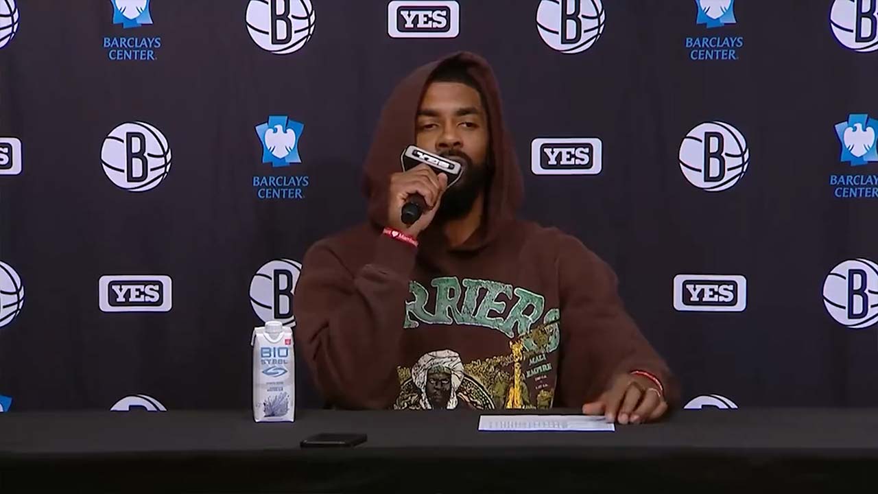 Brooklyn Nets Star Kyrie Irving Gets Into Heated Discussion With ...