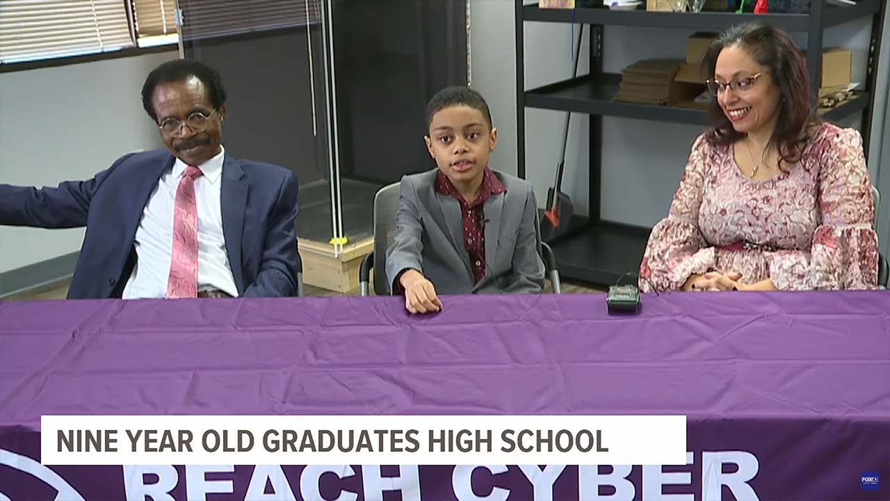 Genius Nine-Year-Old Boy Graduates High School, Exploring College ...