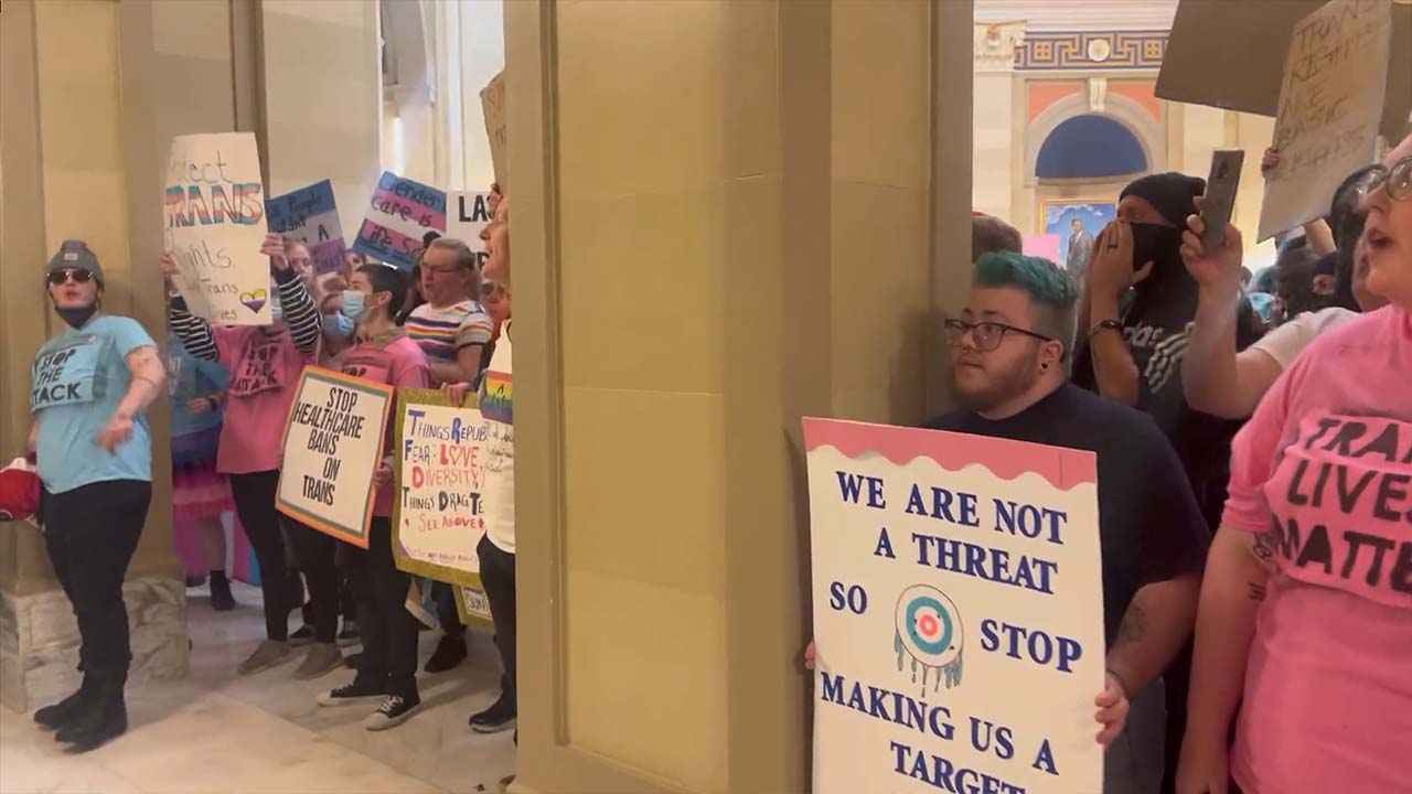 Trans Activists Occupy Oklahoma State Capitol Over the "Millstone Act ...