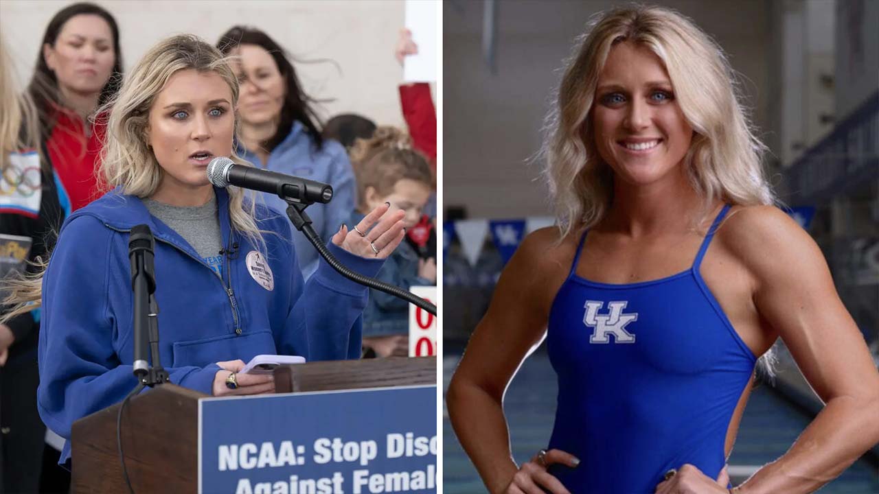 Activist & NCAA Swimmer Riley Gaines Assaulted At San Francisco State ...