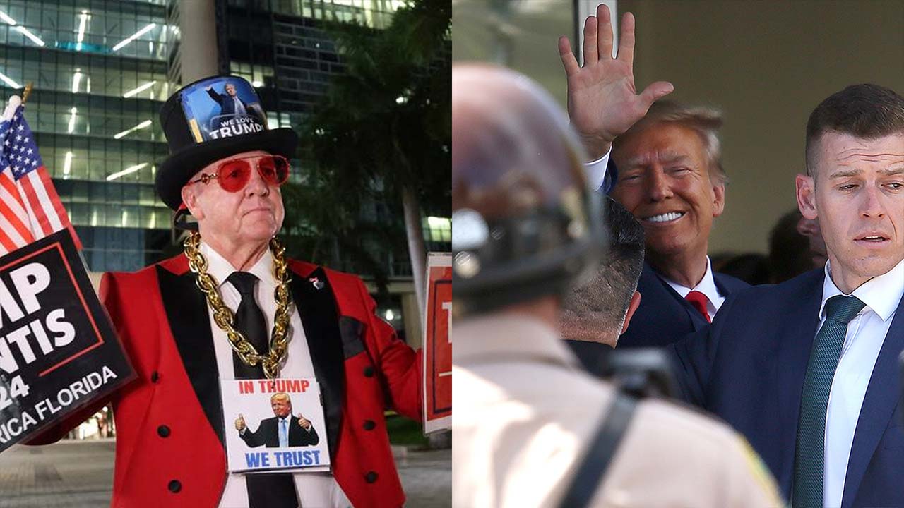 Trump Pleads Not Guilty To 37 Counts Related To Classified Documents At ...