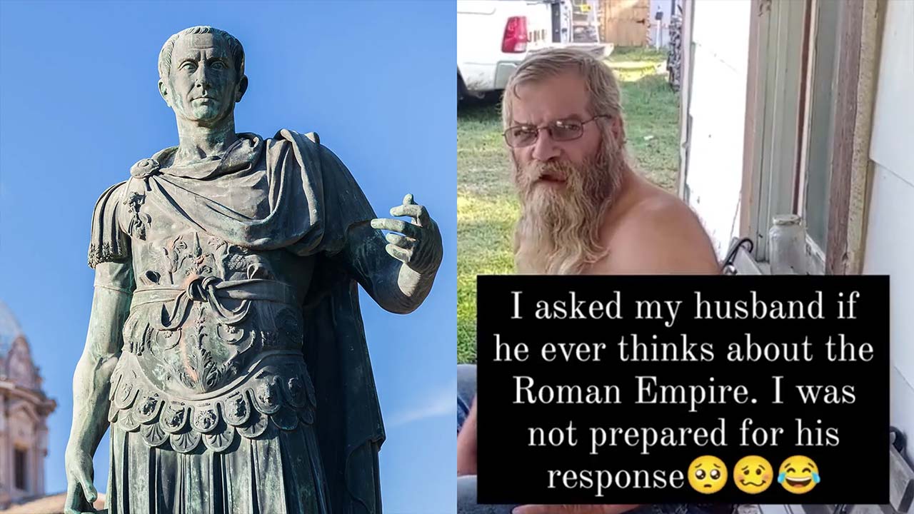 Man Answers "How Often Do You Think Of The Roman Empire" TikTok ...