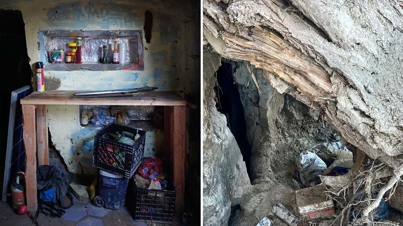 Crazy Homeless Caves Discovered Underground In California - Anthony ...