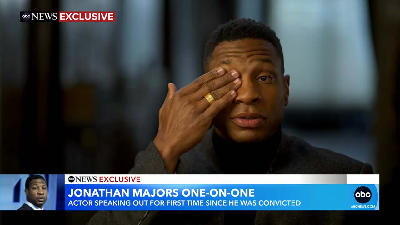 Jonathan Majors Speaks To ABC News Exclusively In First Interview After ...