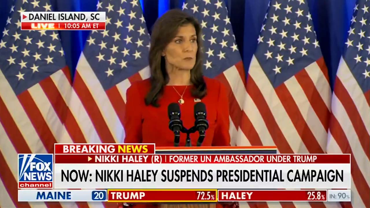 Nikki Haley Drops Out Of The 2024 Presidential Race After Super Tuesday ...