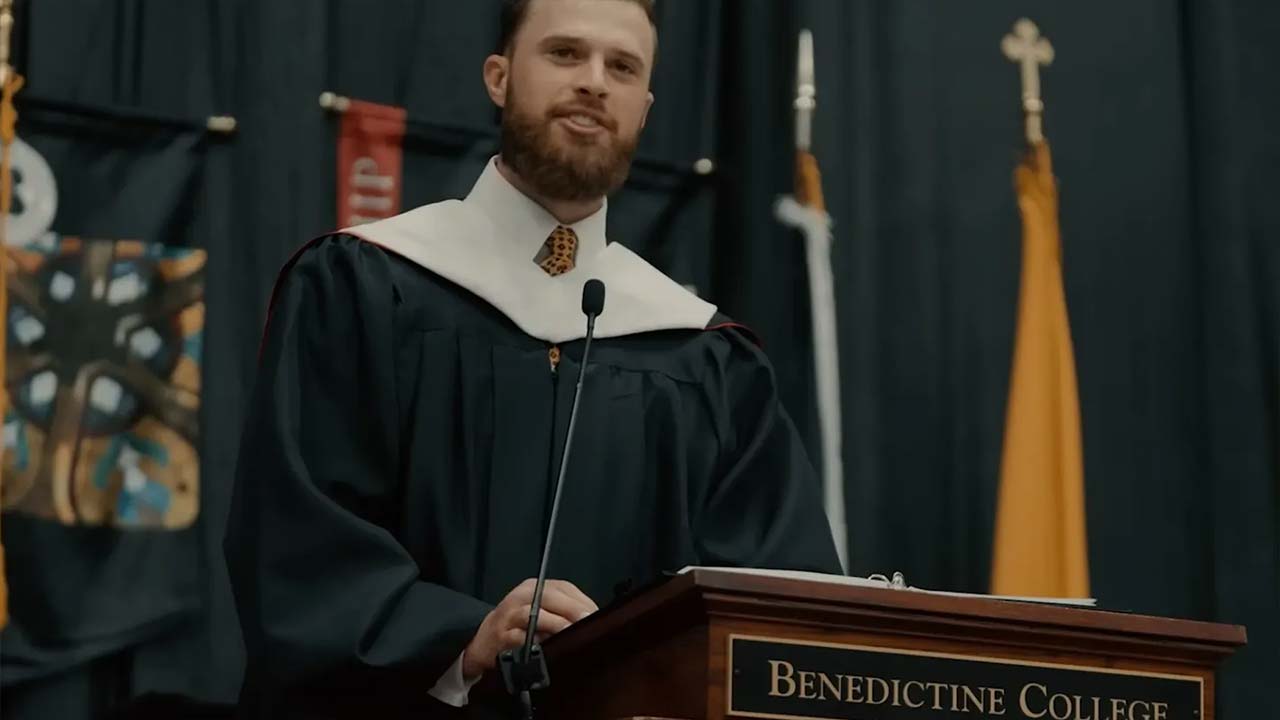 Catholic NFL Player Harrison Butker Delivers Controversial Commencement ...