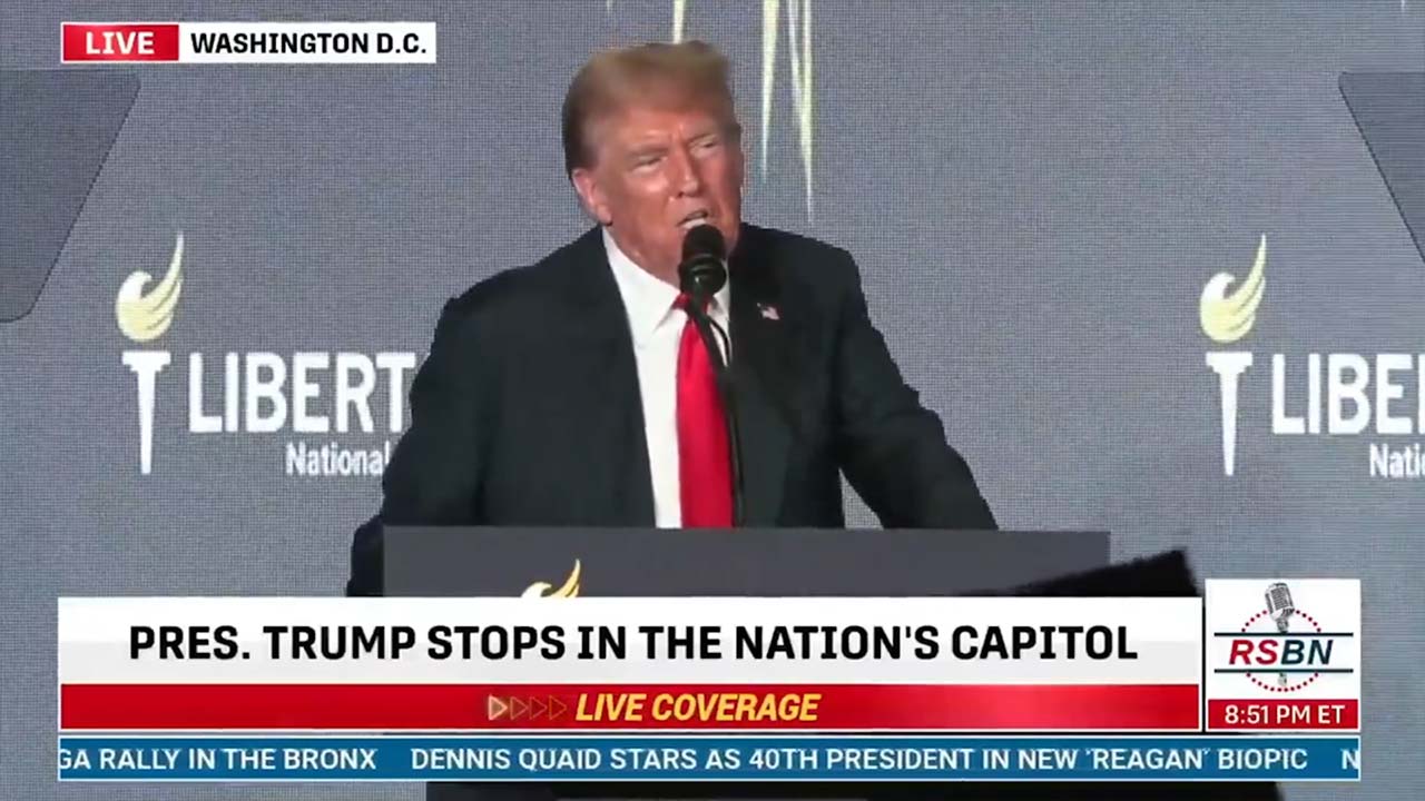 President Trump Booed At The 2024 Libertarian National Convention ...