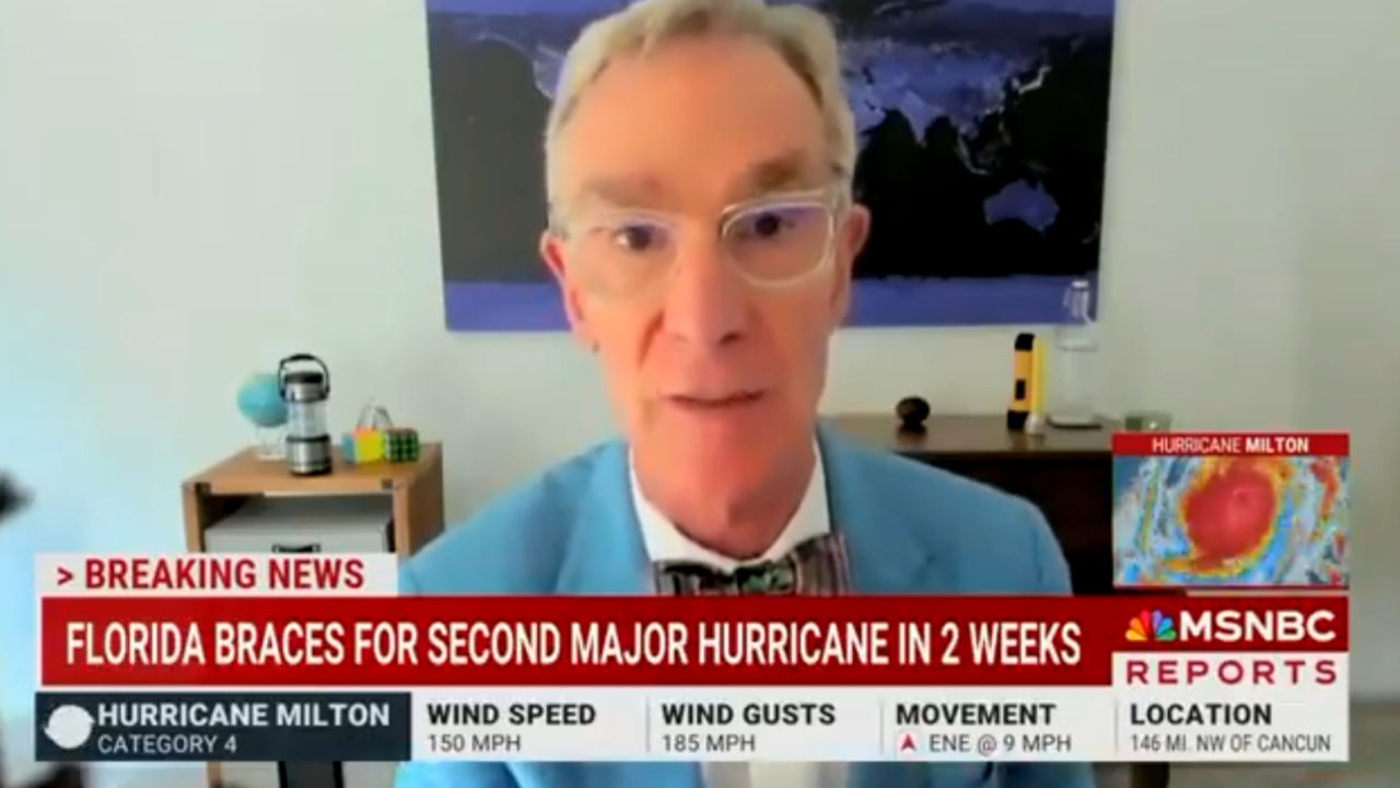 Bill Nye Says A Vote For Kamala Harris Will Impact Climate Change ...