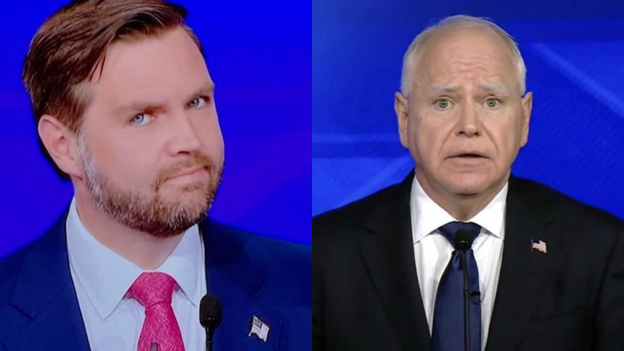 JD Vance Destroys Tim Walz During CBS NYC Vice Presidential Debate ...