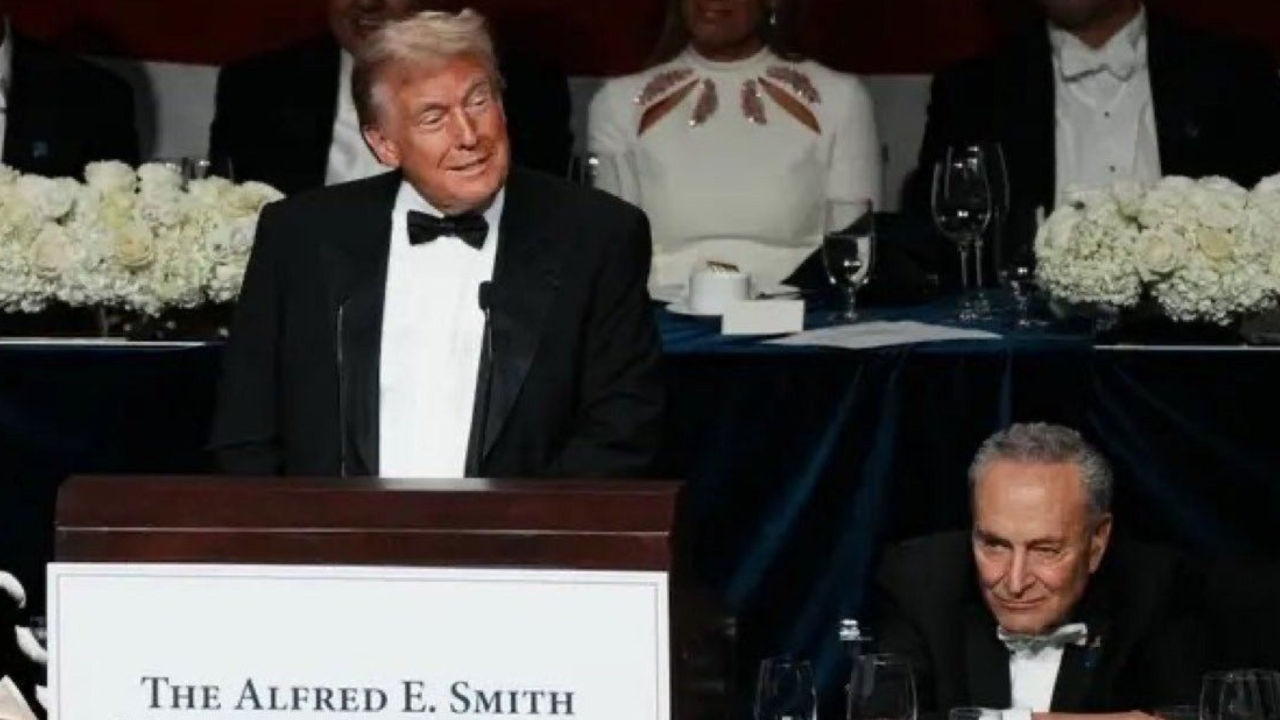 Trump Delivers Hilarious Jokes At The Al Smith Dinner In New York City ...