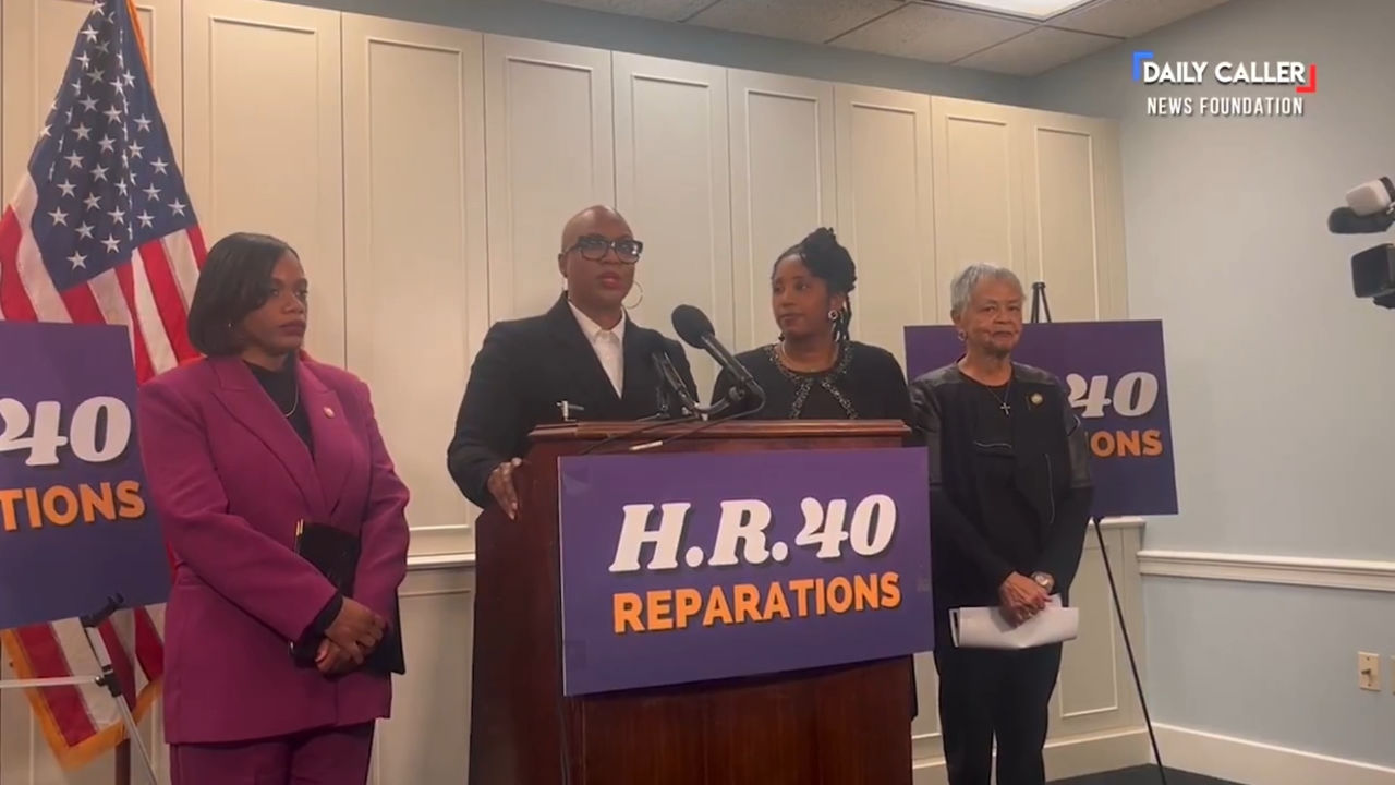 Ayanna Pressley Cries While Introducing Slavery Reparations House Bill ...