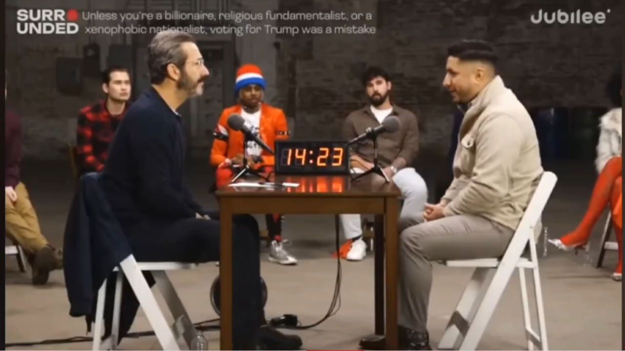 Sam Seder Debates 20 Conservatives About Religion On Jubilee - Anthony ...