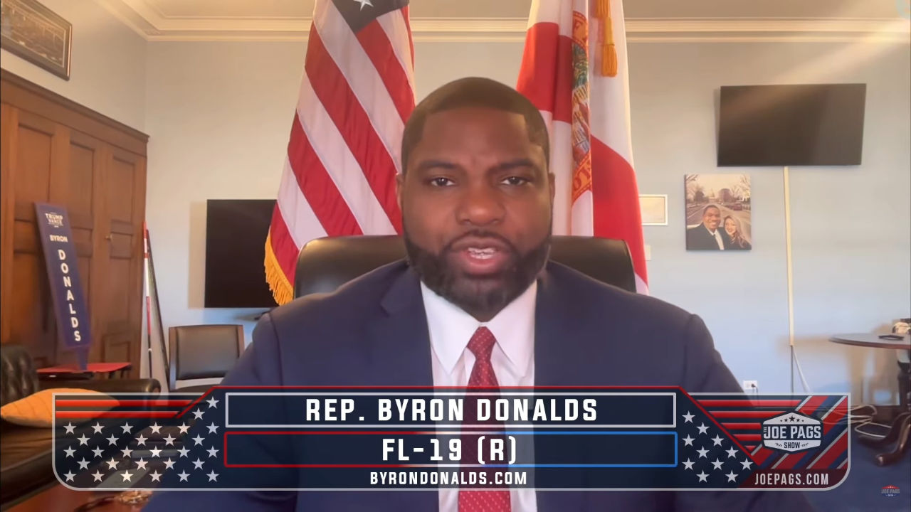 Byron Donalds Responds To Jasmine Crockett's Racist Remarks About His ...