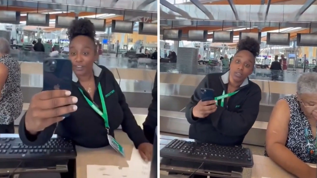 Frontier Airlines Employees Argue With Passenger Over $25 Agent Fee In ...