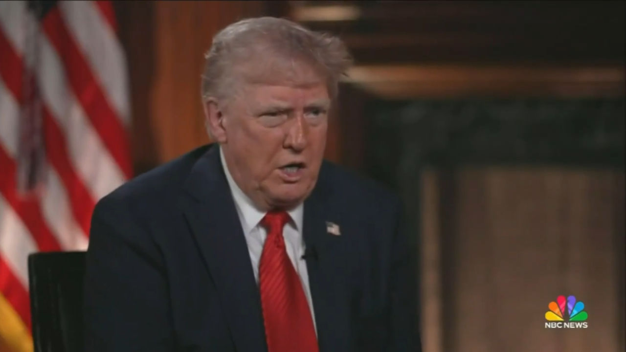 Trump Educates Kristen Welker About Tariffs During NBC "Meet The Press ...