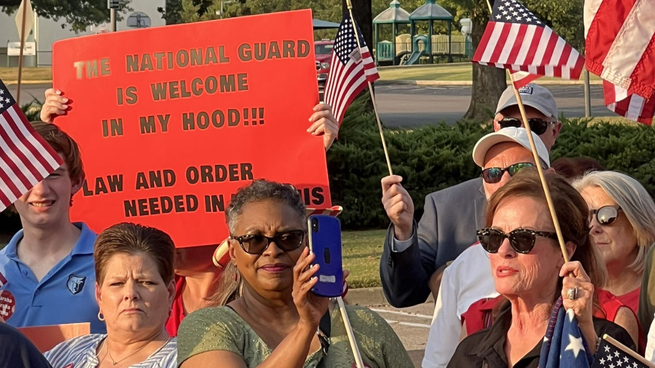 Memphis Residents Support A National Guard Deployment While Local ...