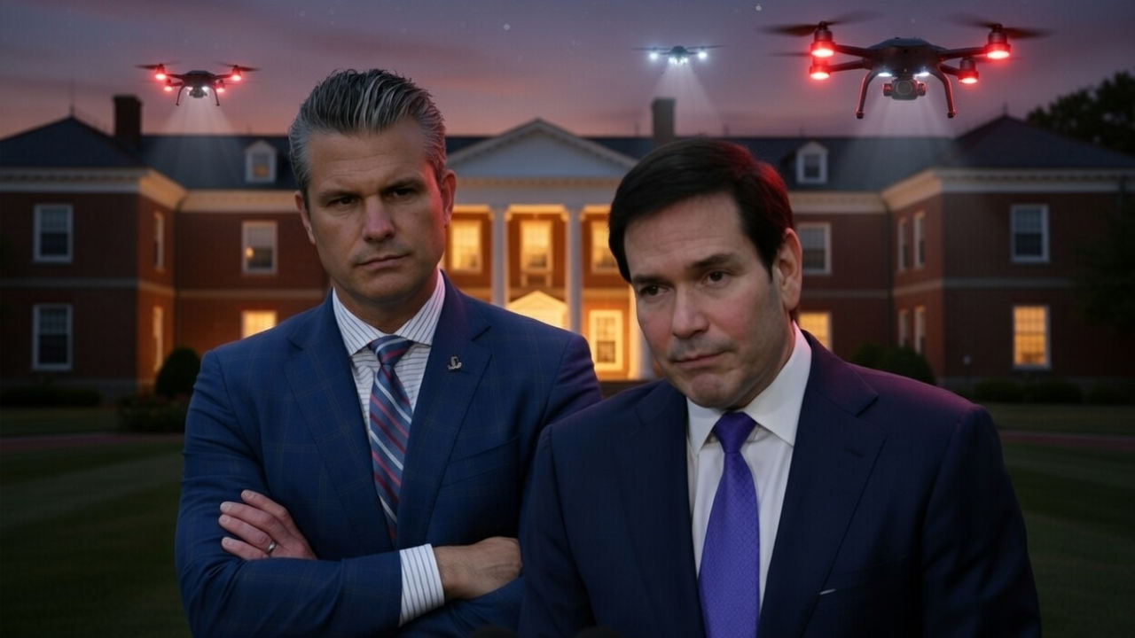 Unidentified Drones Spotted Over Fort McNair in Washington, D.C ...
